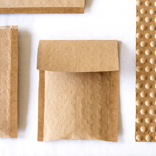 Eco-friendly paper padded bags for your shipping 🍃